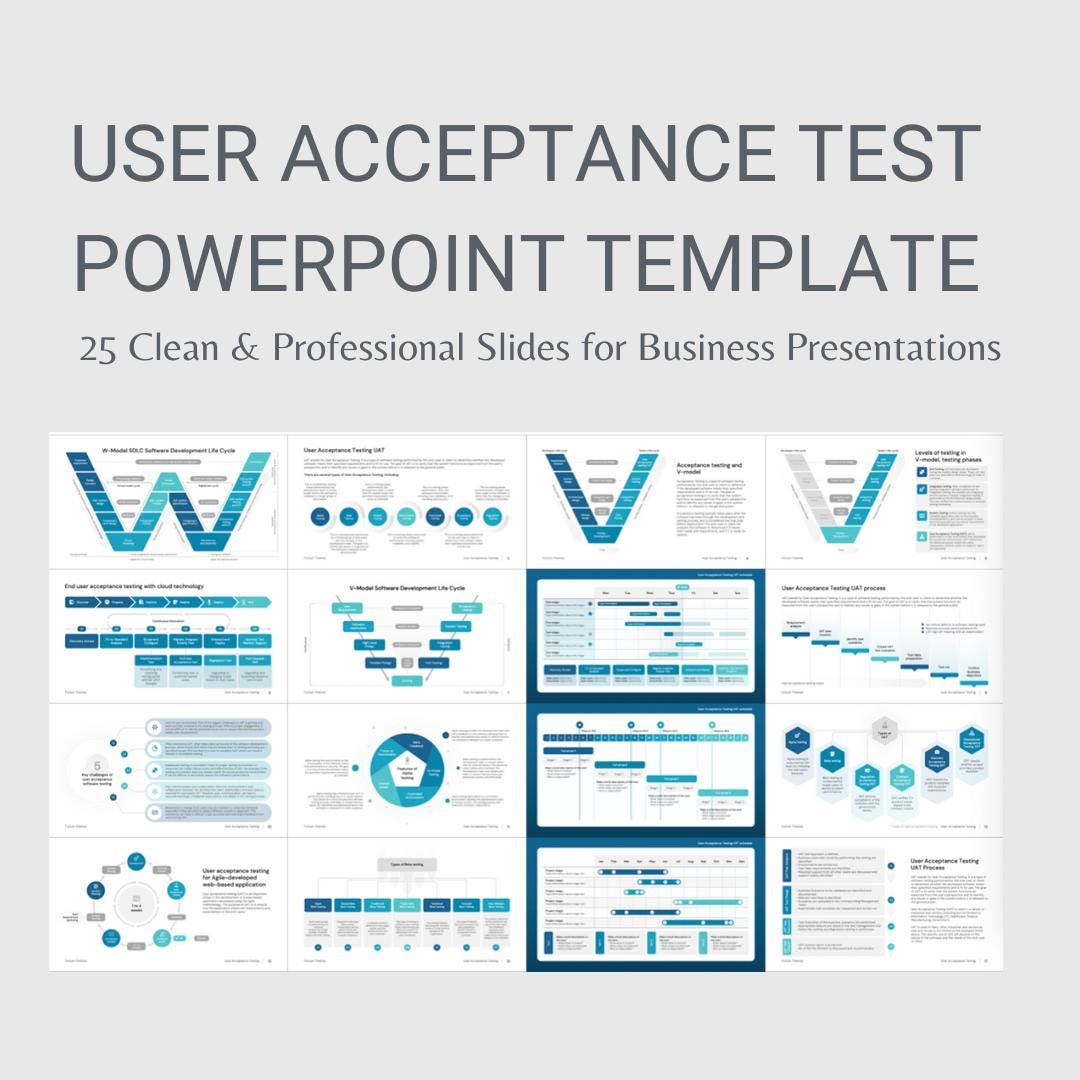 User Acceptance Test (UAT) Powerpoint Template | 25 Clean ...