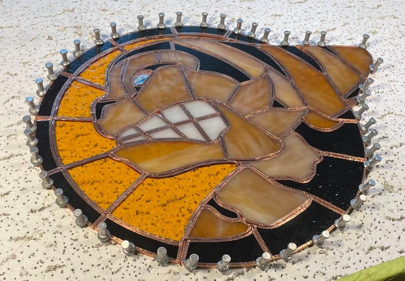 Ratchet & Clank Stained Glass Pattern: Lombax Design, Commercial ...