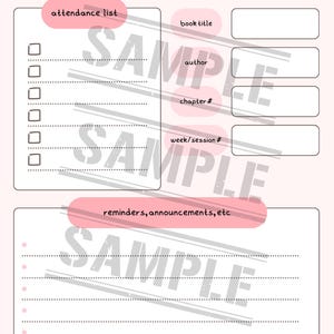 The Book Club Bundle | Printable Book Club Planner | Discussion Prompts ...