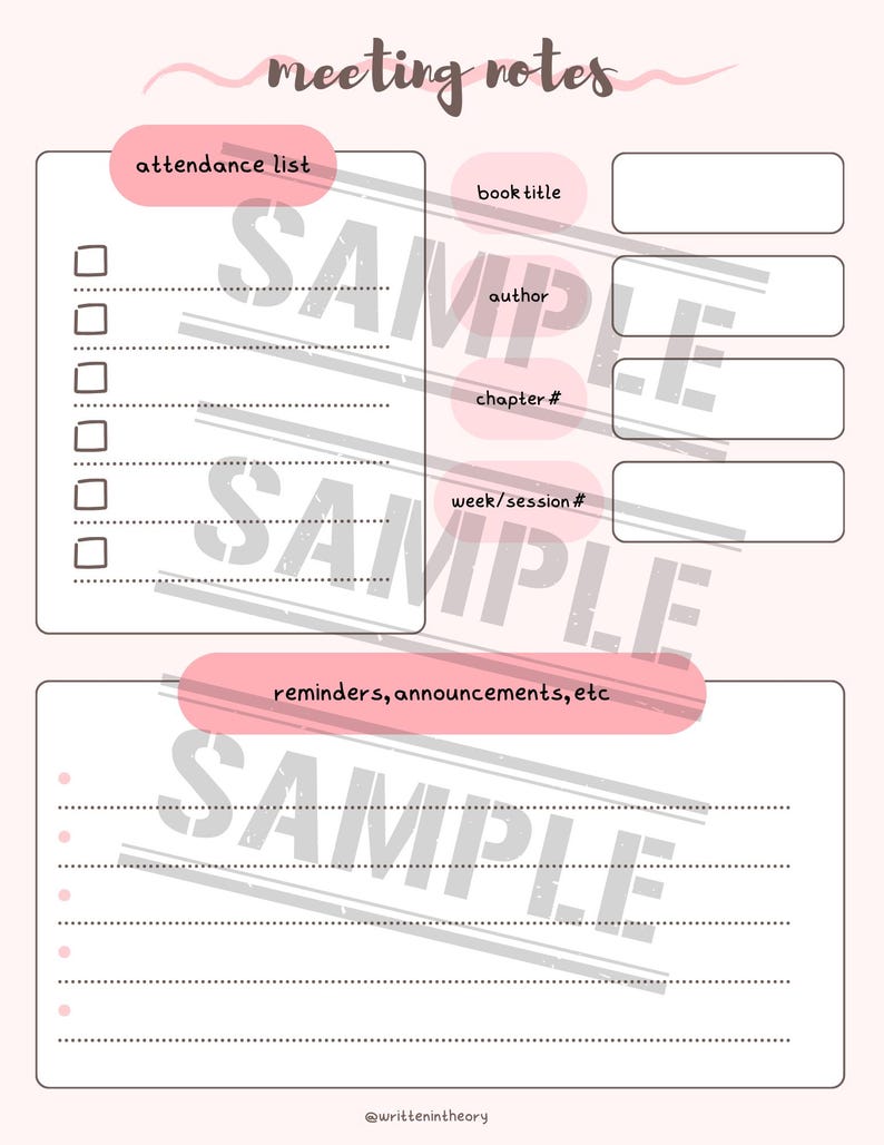 The Book Club Bundle | Printable Book Club Planner | Discussion Prompts ...