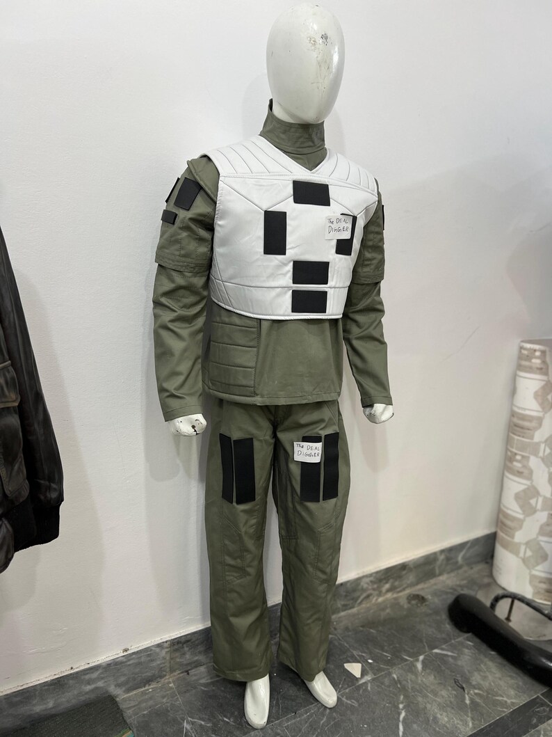 Custom Handmade Deathwatch Inspired Cosplay Flightsuit & Vest ...