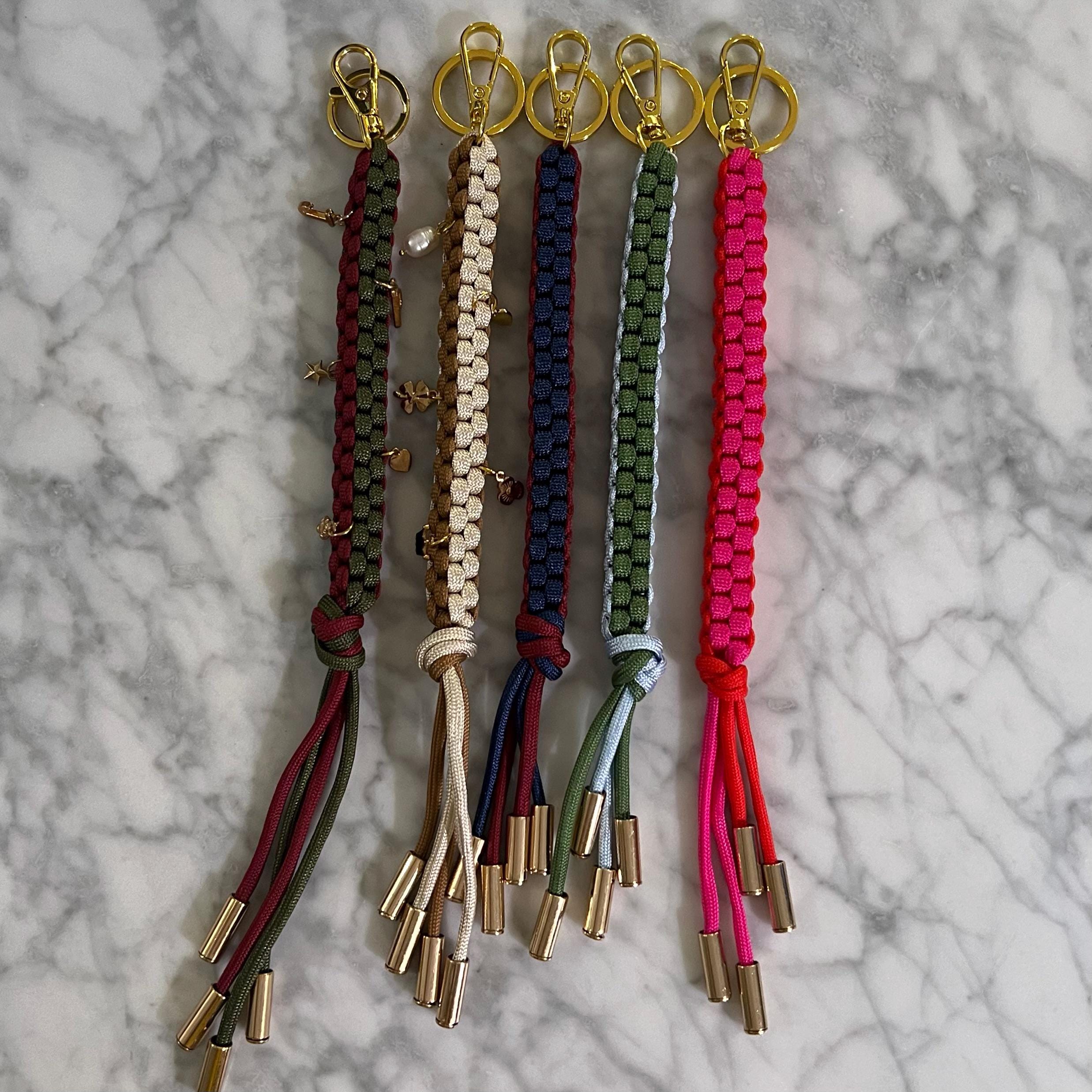 Custom Paracord Bag Charm/keychain - Etsy