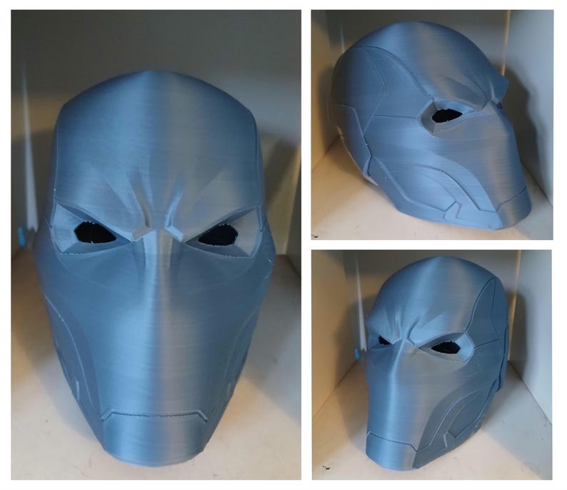 Redhood Finished OR Raw ARMOURED Variant, 3D Printed Cosplay Helmet ...