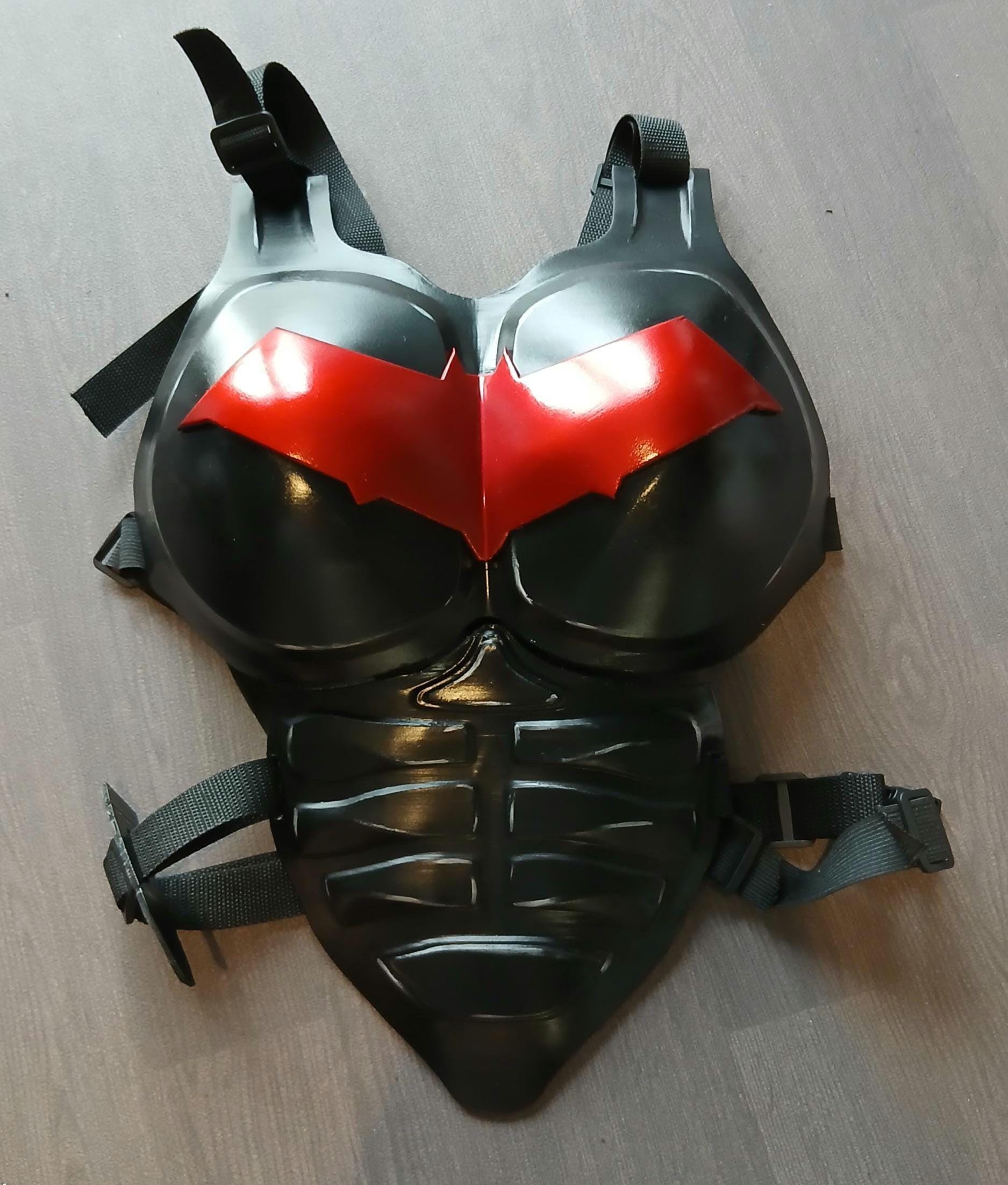 Redhood FEMALE Chest, Armour Weathered or Raw 3D Printed Cosplay Chest ...