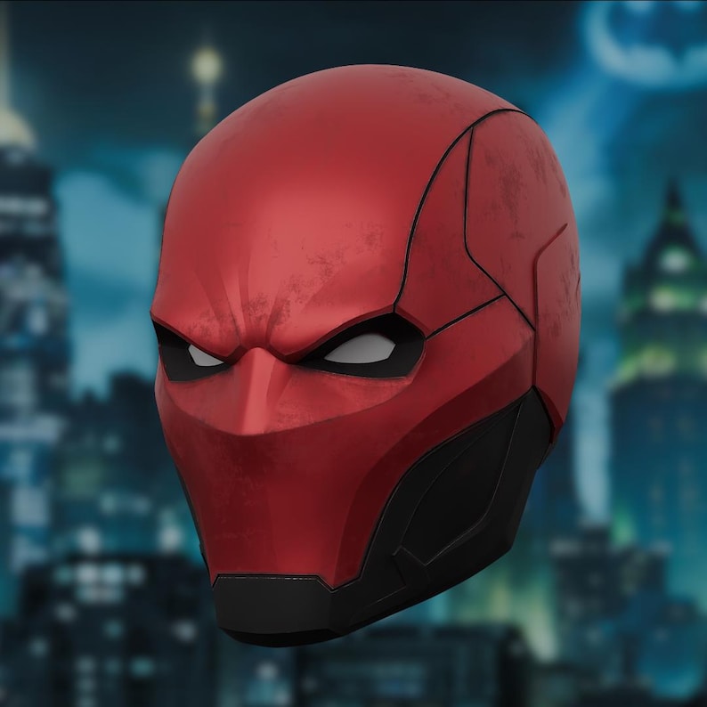 Redhood "armoured" Helmet, 3D Printable STL File - Etsy