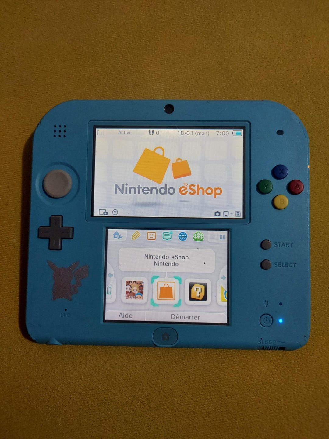 Nintendo 2DS Console Edition Pokémon for Parts or Repair. - Etsy