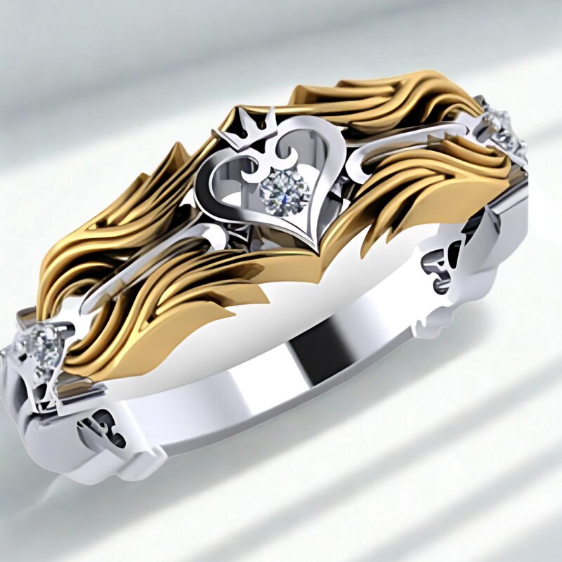 Kingdom Hearts Ring - Etsy