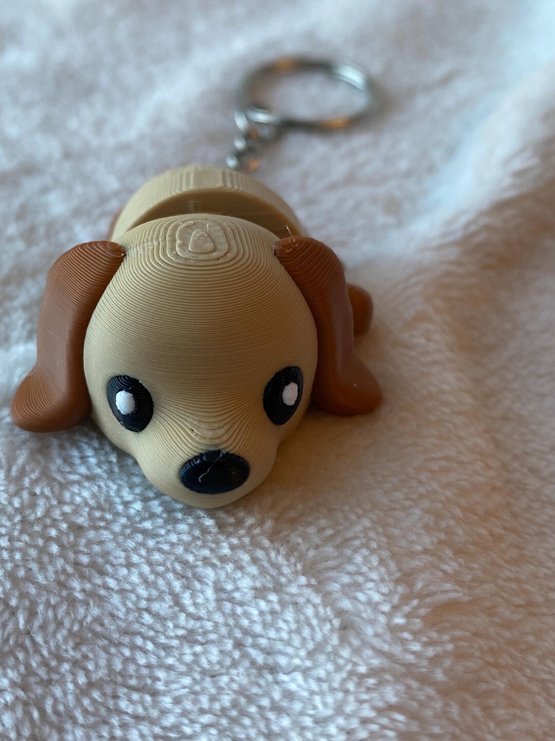 3D Printed Articulated Animal Keychain – Dog, Cat, Sloth, Fox, Bear and More – Cute & Movable ...