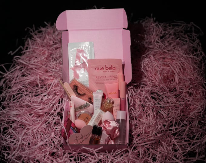 Cute Pink Beauty Mystery Box !!! - Etsy