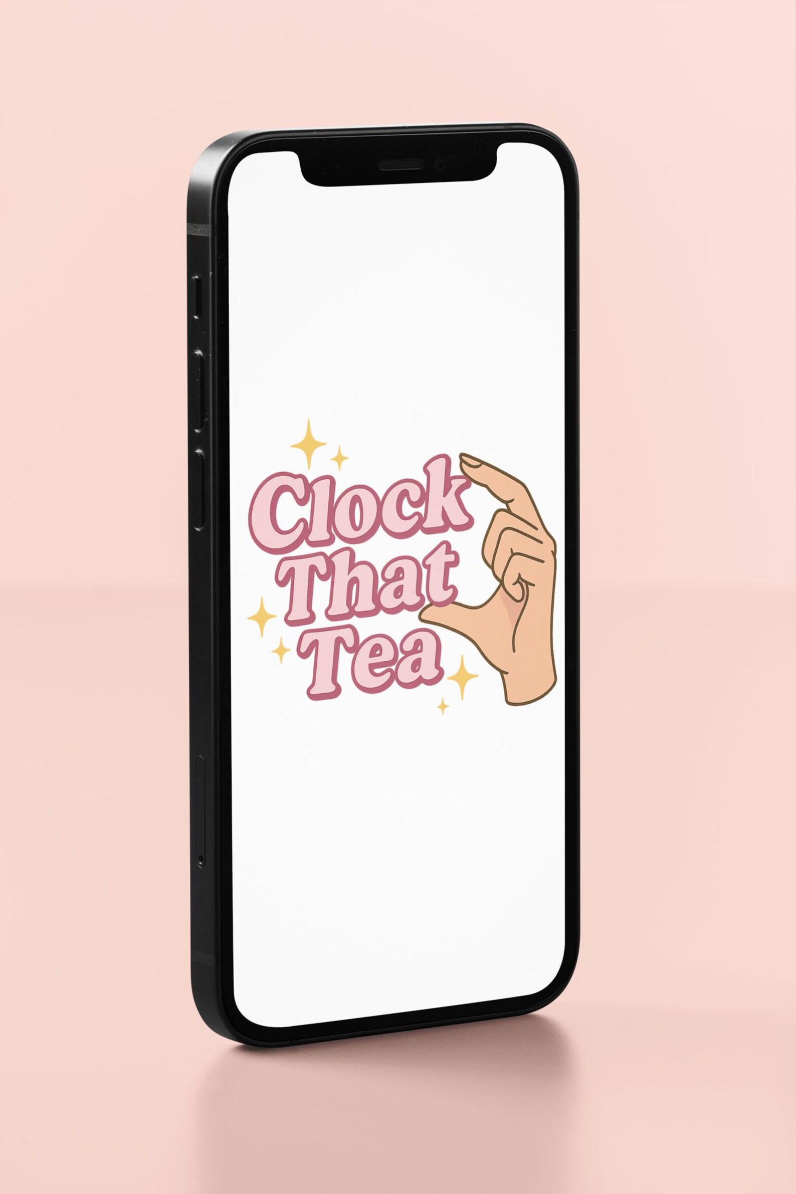 Clock That Tea PNG | Digital Download | Clip Art | Trendy PNG - Etsy