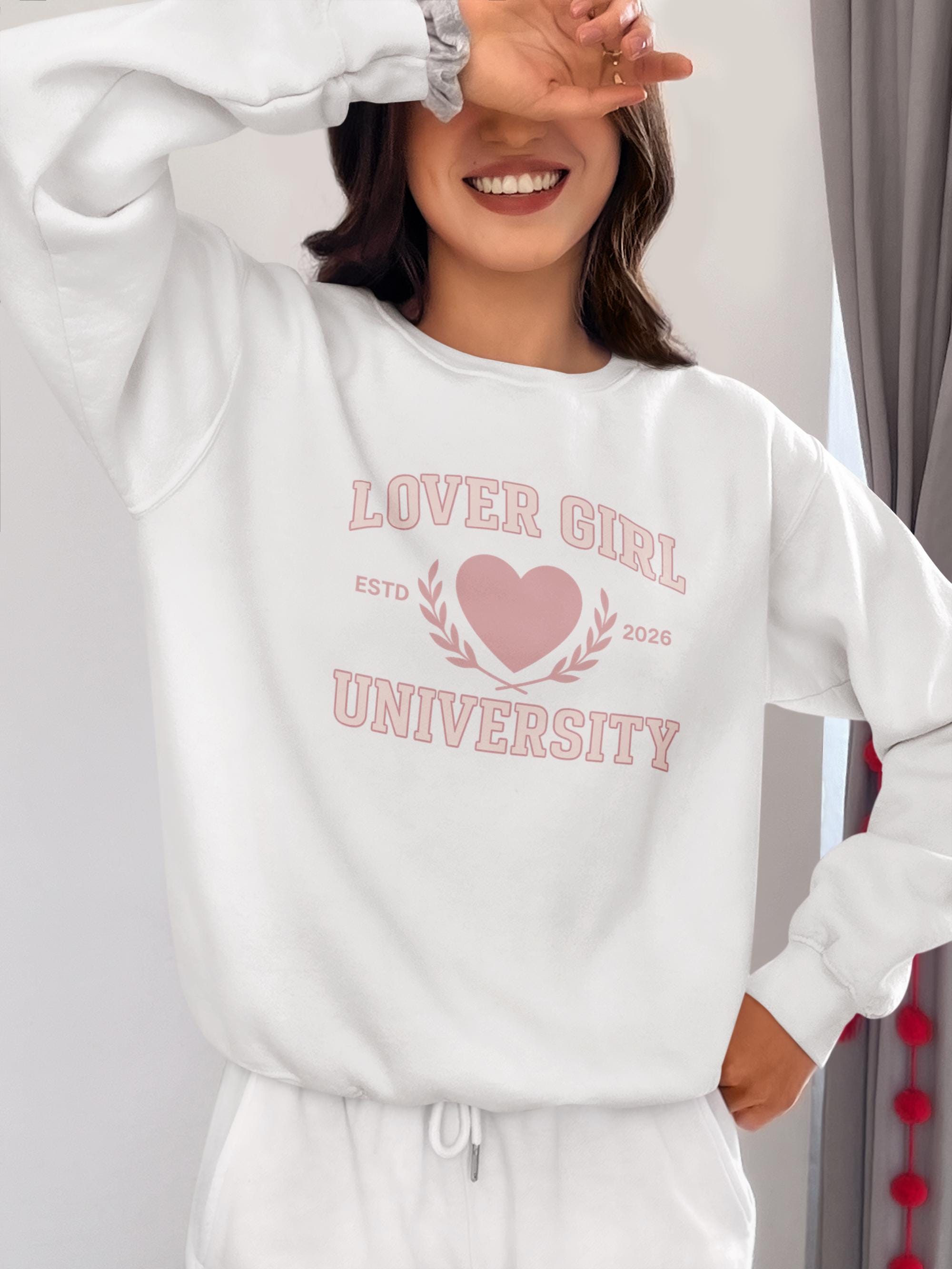 Lover Girl University Valentine PNG SVG | Skims-inspired Graphic ...