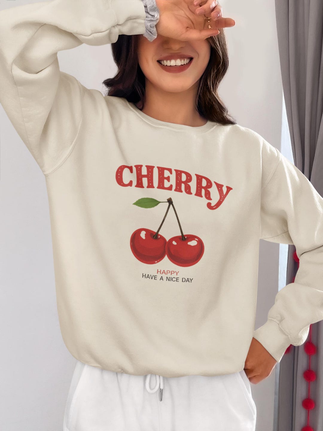 Cherry Happy Have a Nice Day PNG: Summer Fruits Clip Art (digital ...