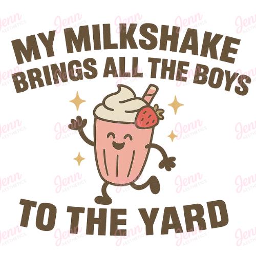 My Milkshake PNG: Funny Trendy Clip Art (digital Download) - Etsy