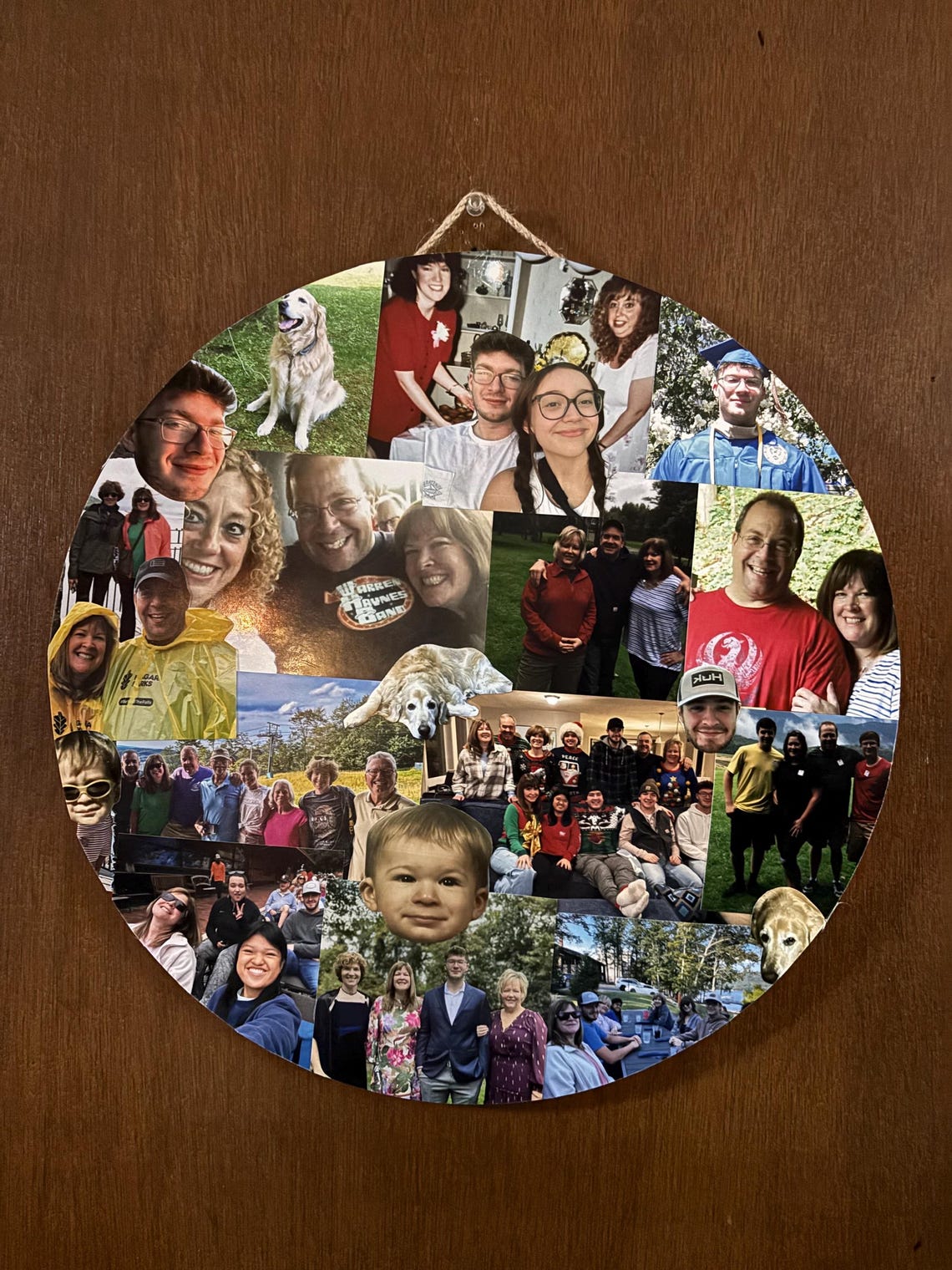 Circle Custom Collage - Etsy