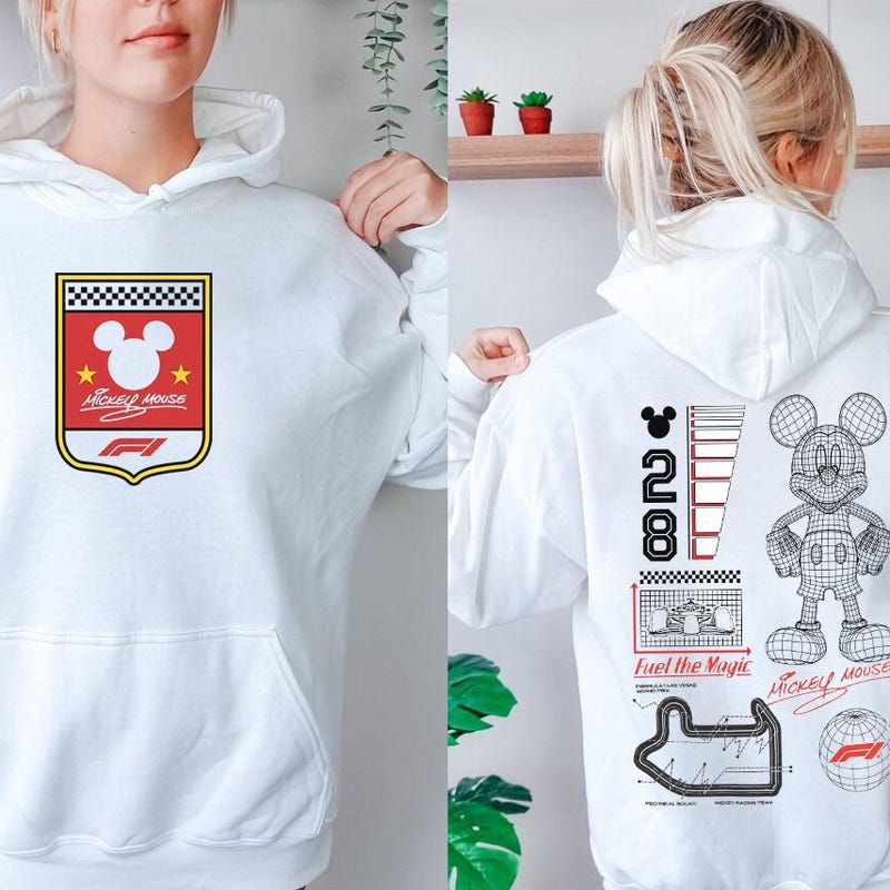 Mickey Mouse Formula 1 - Etsy
