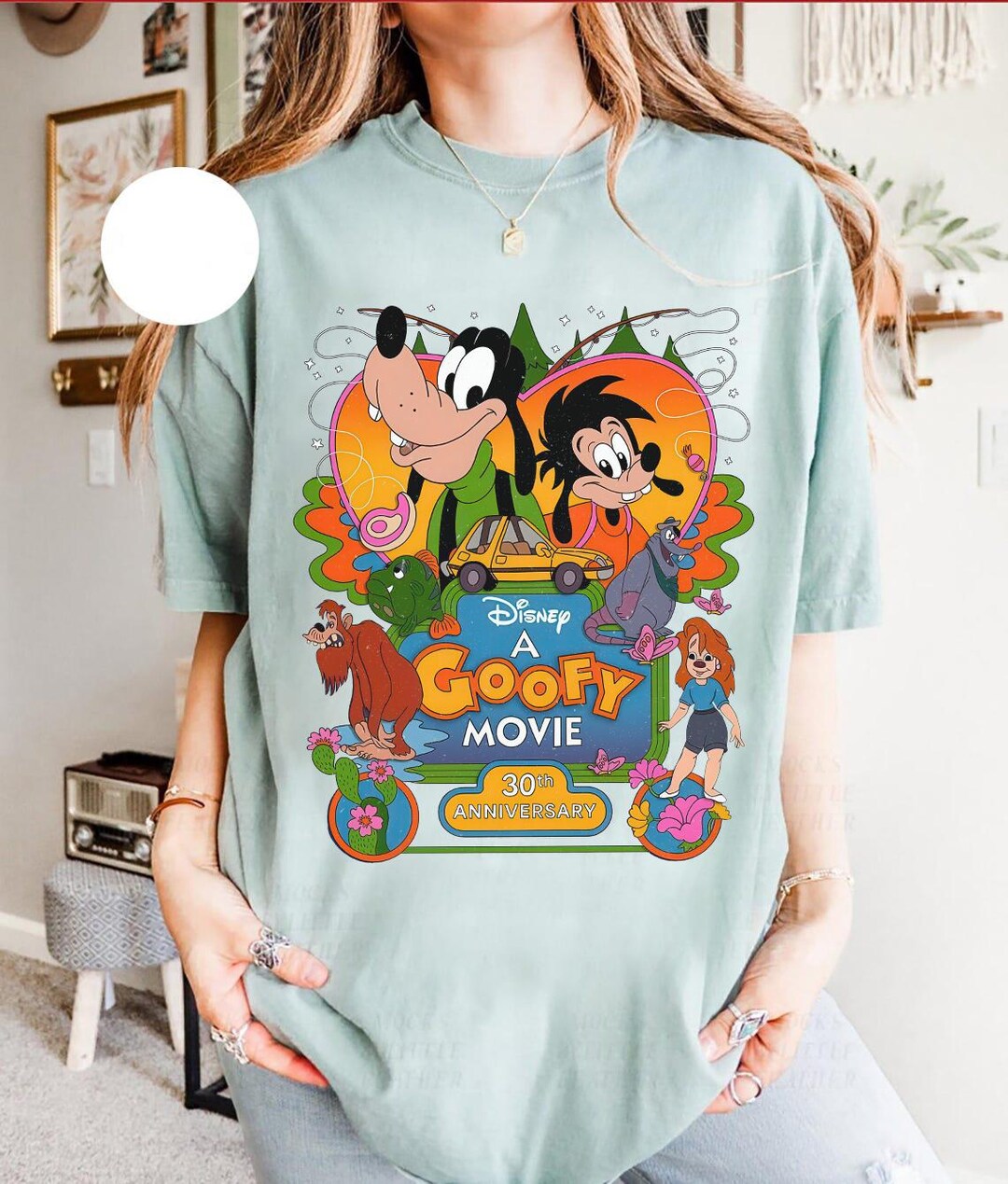 Disney A Goofy Movie Max Goof and Goofy 30th Anniversary Shirt, Disney ...