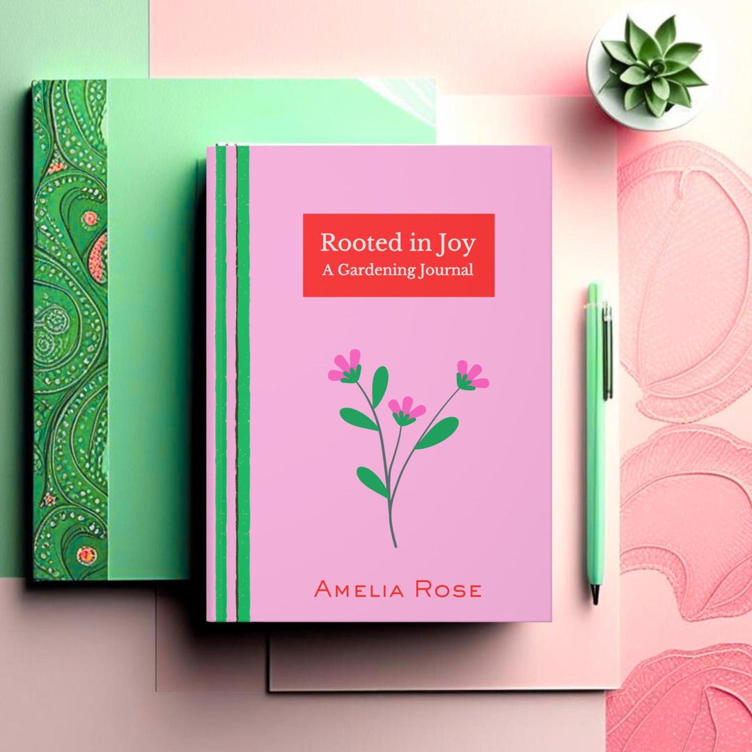 Personalized Garden Journal for Plant Growth Care Notebook for Beginner ...