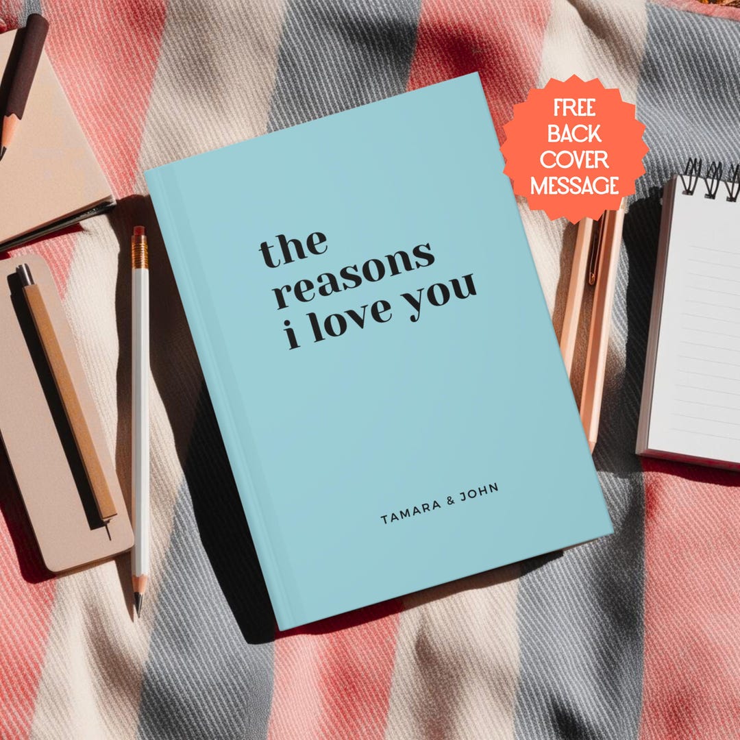 Personalized Couple Journal Love Letter to Spouse Love Story Memory ...