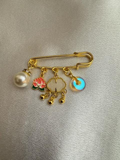 Jade Handmade Brooch - Etsy