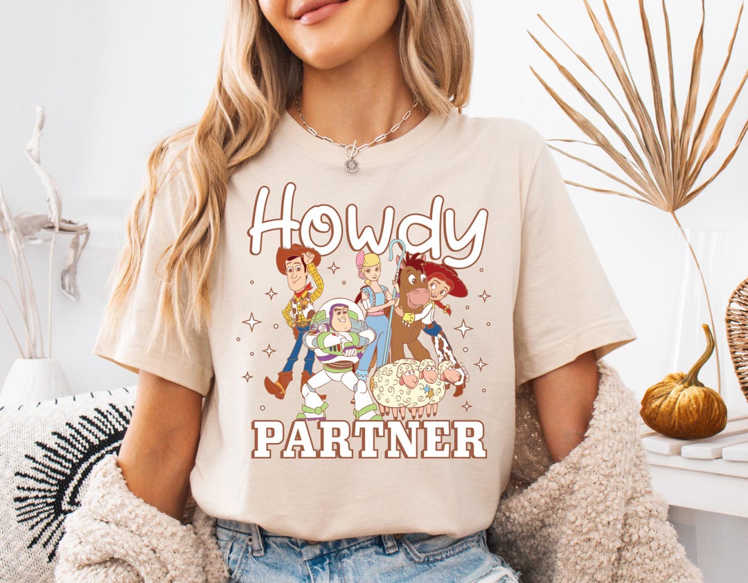Toy Story Howdy Partner Shirt, Disney Sheriff Woody Jessie Buzz ...
