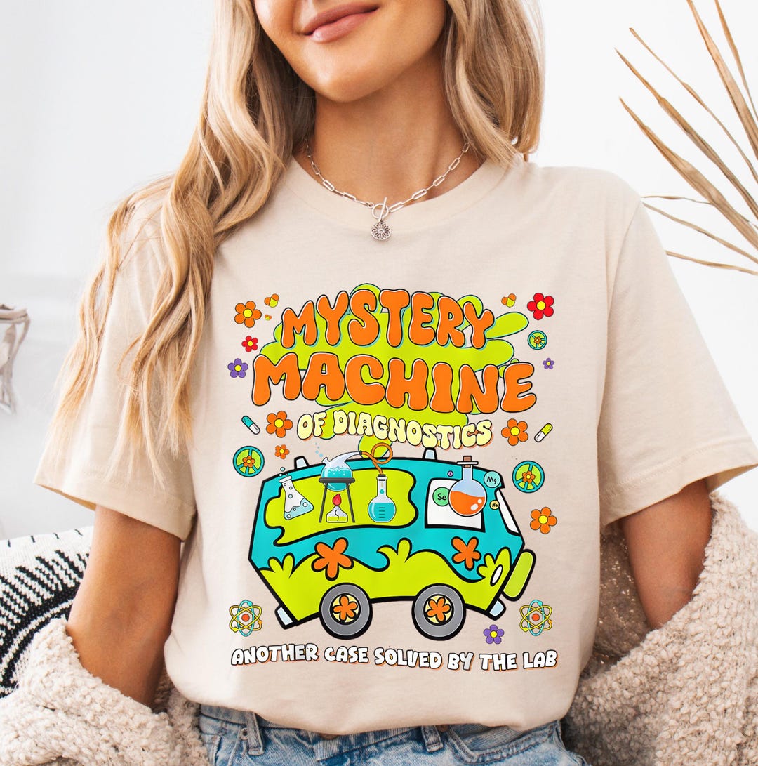 Mystery Machine Lab Shirt, Laboratory Tech Team T-shirt, Medical Lab ...