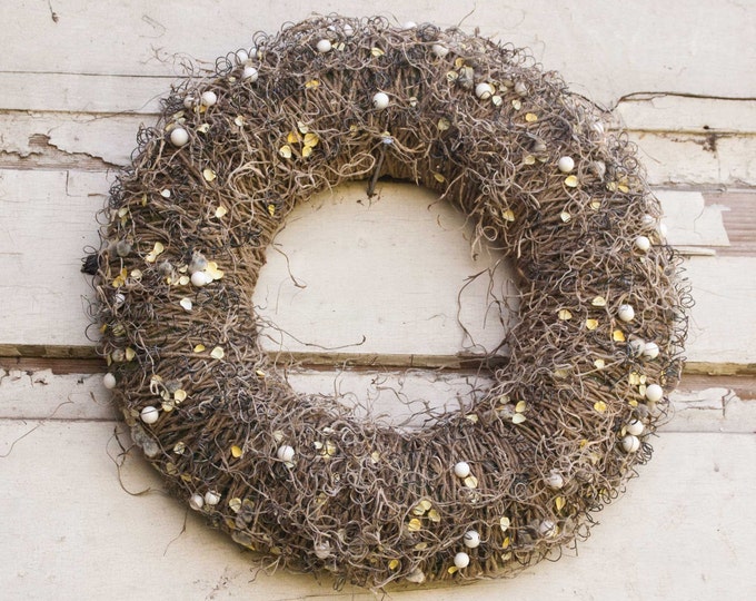 Natural Wreath Spring Wreath Easter Wreath Rustic Spring - Etsy
