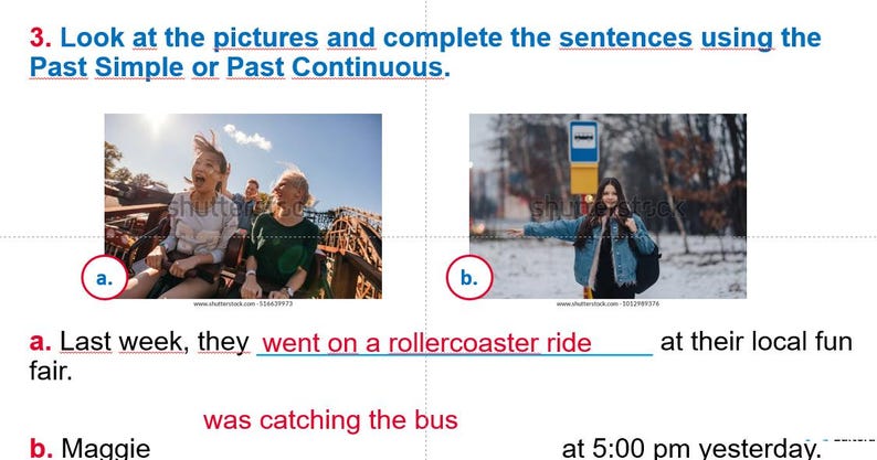 Past Simple Vs Past Continuous PPT, Grammar Practice, Learning English ...