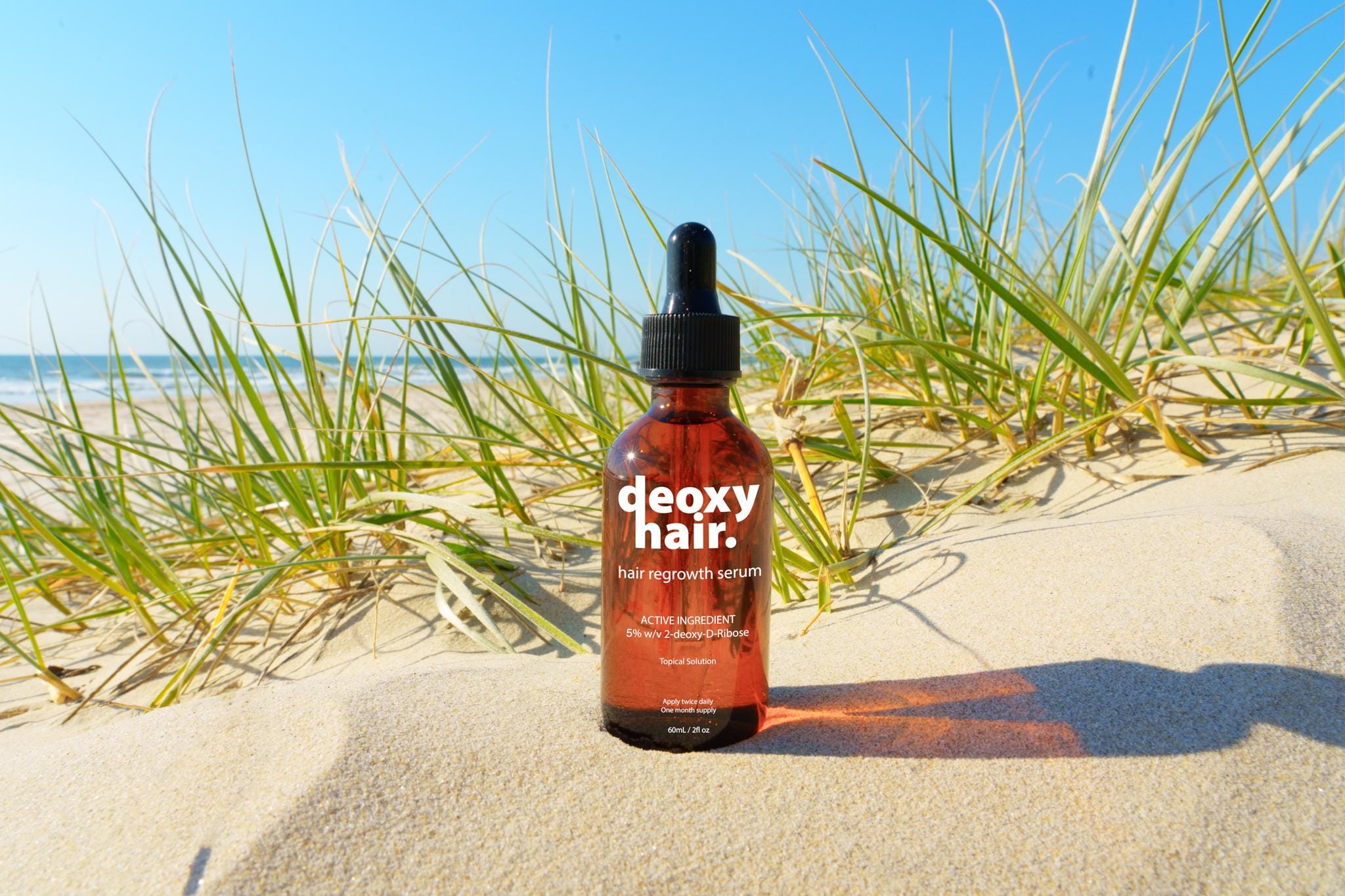 Deoxy Hair Regrowth Serum With Active Ingredient 5% W/v 2-deoxy-d ...