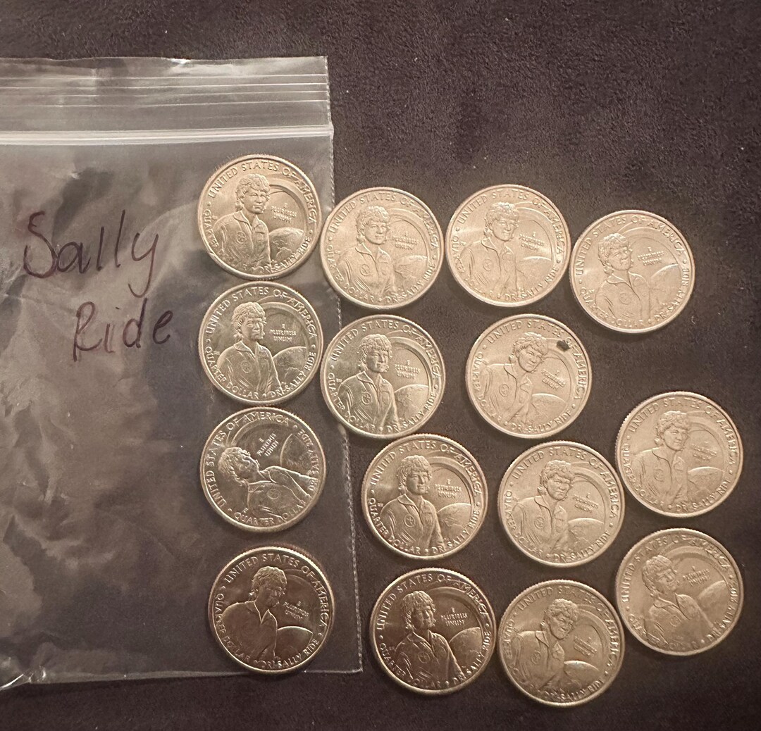 2022 Sally Ride Coins Uncirculated/circulated - Etsy