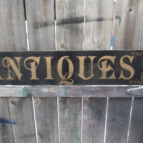 Antiqued Look Sign - Etsy