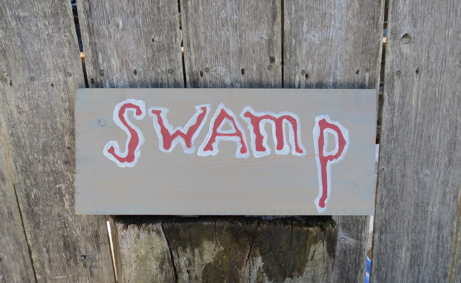Hand Painted wood Sign SWAMP MASH Movie Memorabilia MASH | Etsy