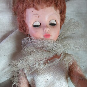 Creepy Old Bride Doll, Vintage Horror Collectible, Zombie Bride Spooky ...
