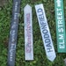 7 Halloween Arrows, Hand Painted Wood Directional Signs Destination ...