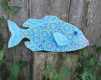 Metal Fish Art - Etsy