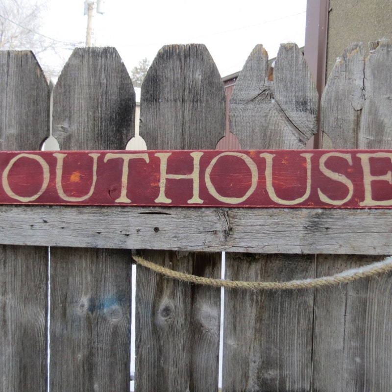 Outhouse Signs - Etsy
