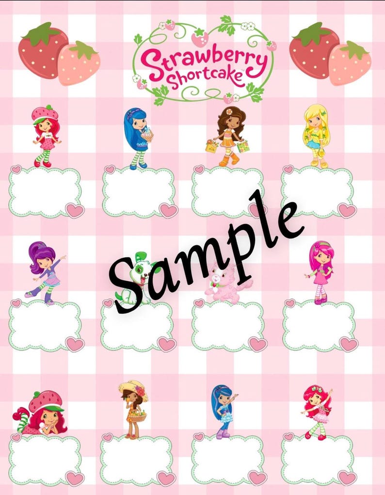 Strawberry Shortcake Bank - Etsy