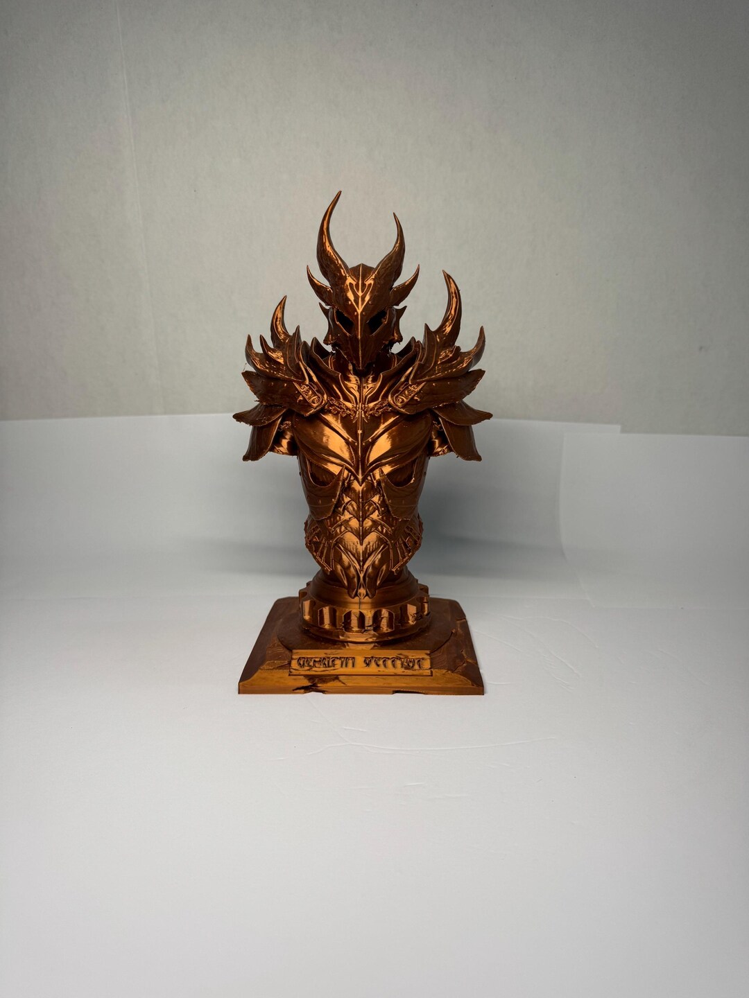 3D Printed Skyrim Armour Bust - Etsy UK