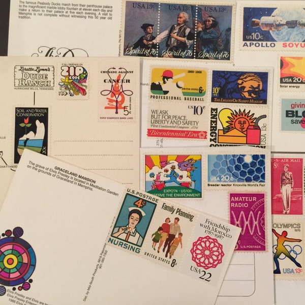 Pre Stamped Postcard - Etsy