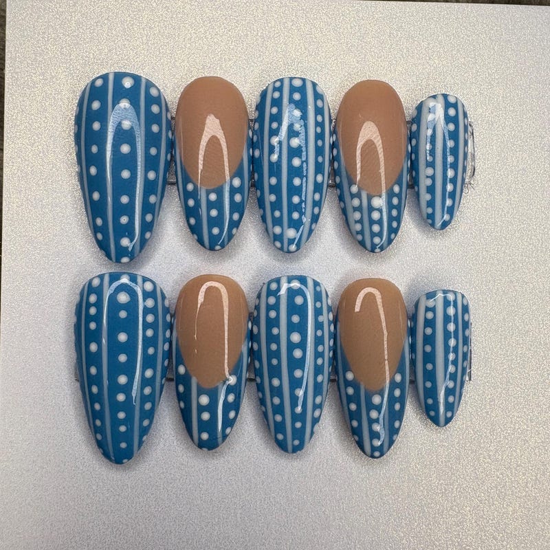 Whale Shark Nails - Etsy