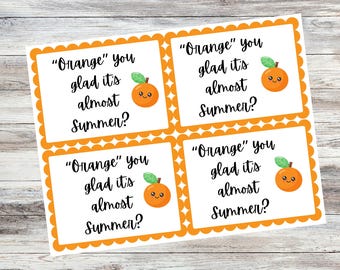 Teacher Appreciation, Teacher Appreciation Gift Tag, End of School Year ...