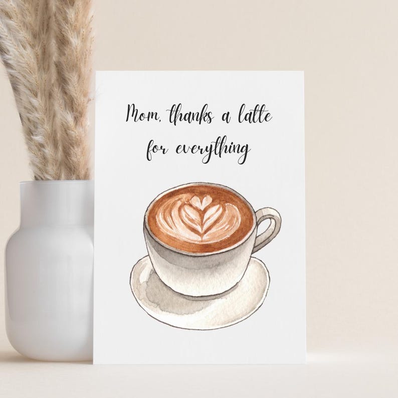 Mother's Day Card Mother's Day Gift Mother's Day Printable Card ...