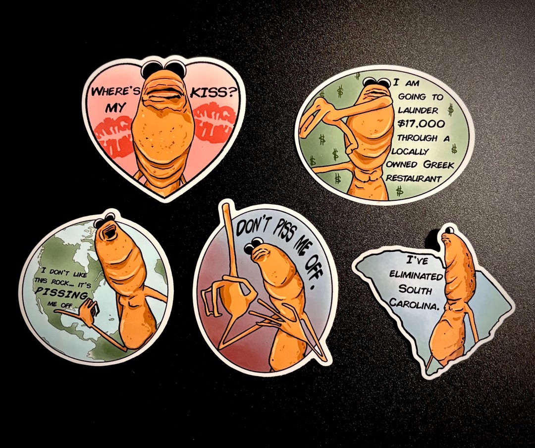 Marcus VR Chat 2 Waterproof Stickers - Etsy