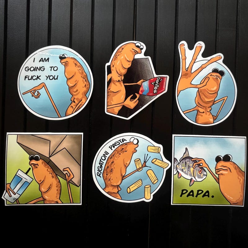 Marcus the Worm Vr - Etsy