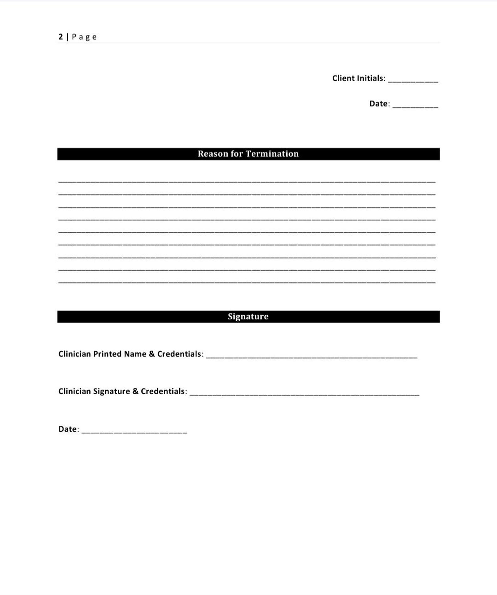 Discharge Summary Form - Printable and Fillable - Etsy