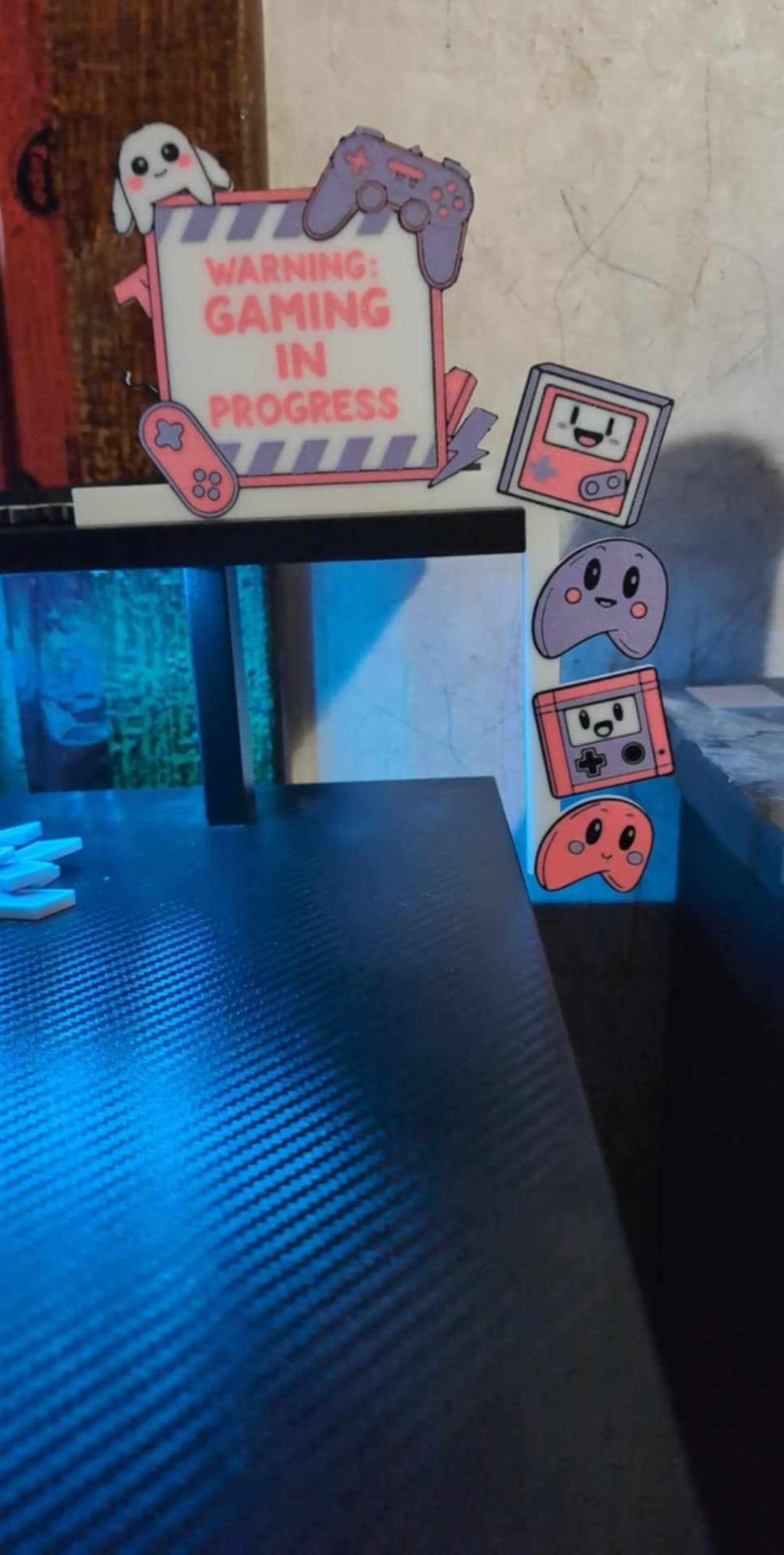 WARNING: Gaming in Progress - Etsy