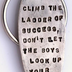 Ladder of Success Pendant or Key Chain, Graduation Gift. as You Climb ...