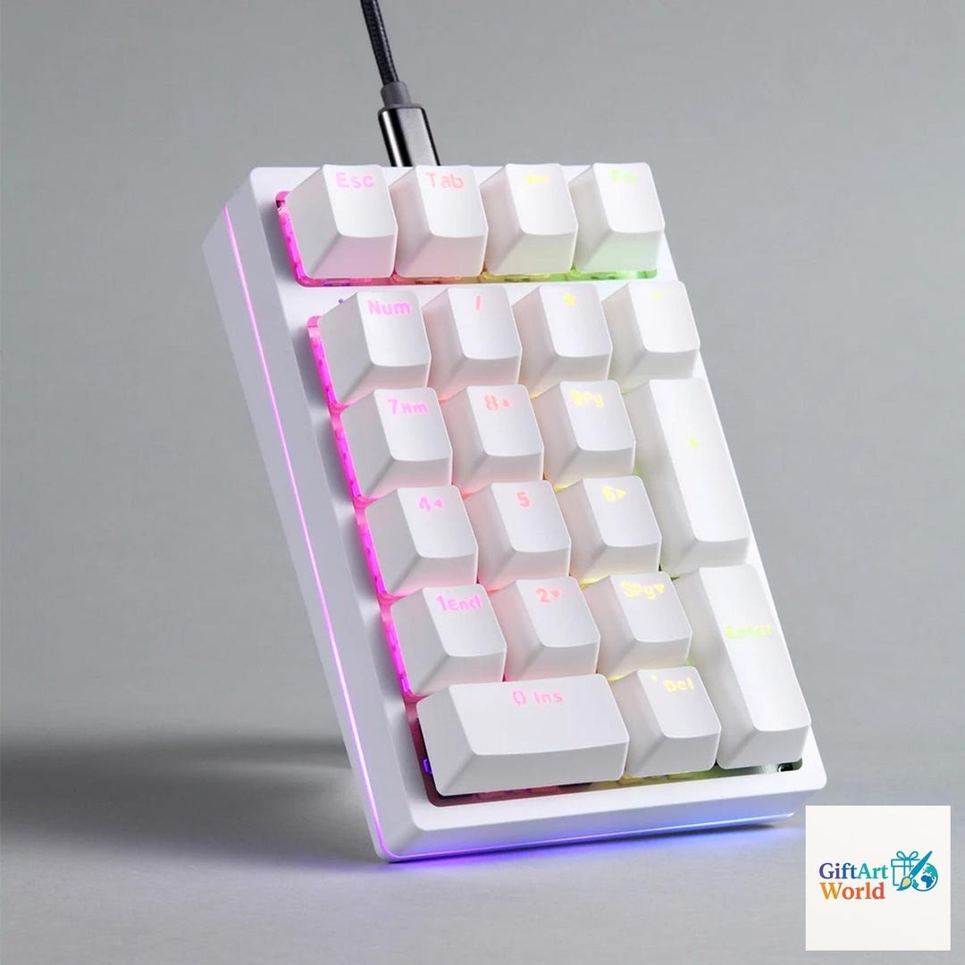 Macropad Motospeed K24 | 21-key Hot-swappable Mechanical RGB Numpad ...