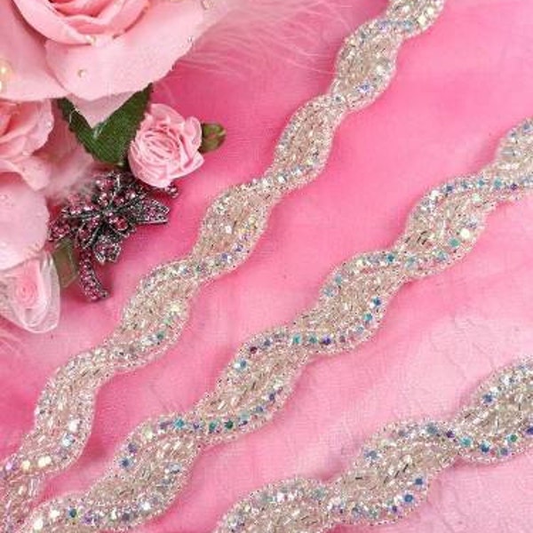 Rhinestone Trim - Etsy