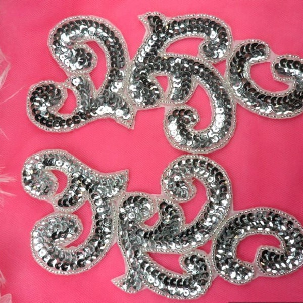 Sequin Applique - Etsy