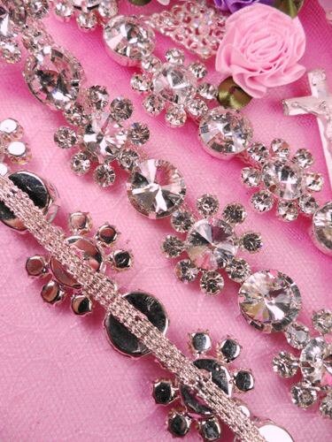 XR97 Floating Flower Rhinestone Trim 7/8 - Etsy